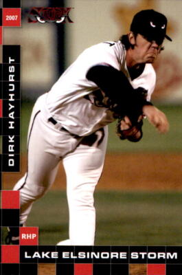 2007 Lake Elsinore Storm Grandstand #21 Dirk Hayhurst Canton Ohio ...