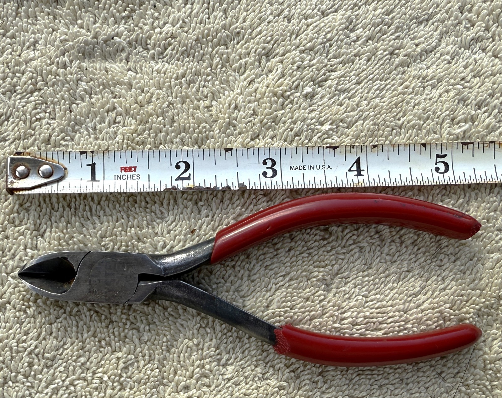 VTG KLEIN 5 NCH TELCO BELL SYSTEM CENTRAL OFFICE DIAGONAL PLIERS DATE ...