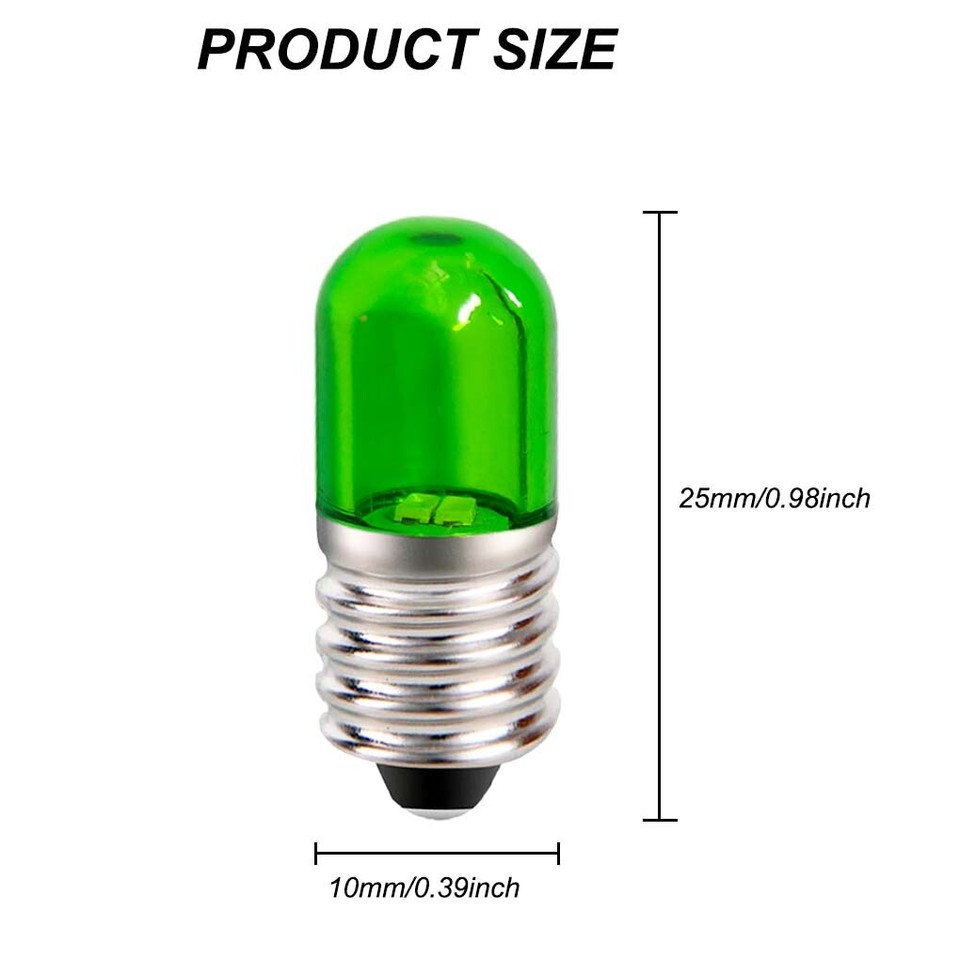 10x Switch Track Control BULBS 432G 432R For Lionel Marx O O27 Gauge ...