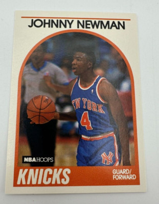 Johnny Newman - New York Knicks - 1989 NBAHoops Card | eBay