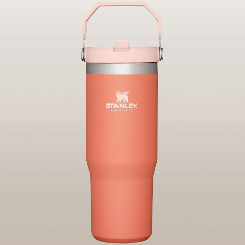 STANLEY IceFlow Stainless Steel Tumbler Insulated, Grapefruit 30 oz