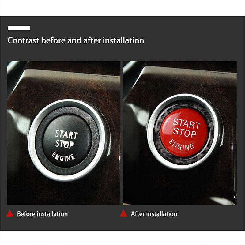 Red Engine Start/Stop Button Cover For BMW E Chassis 3 Series E90 | eBay