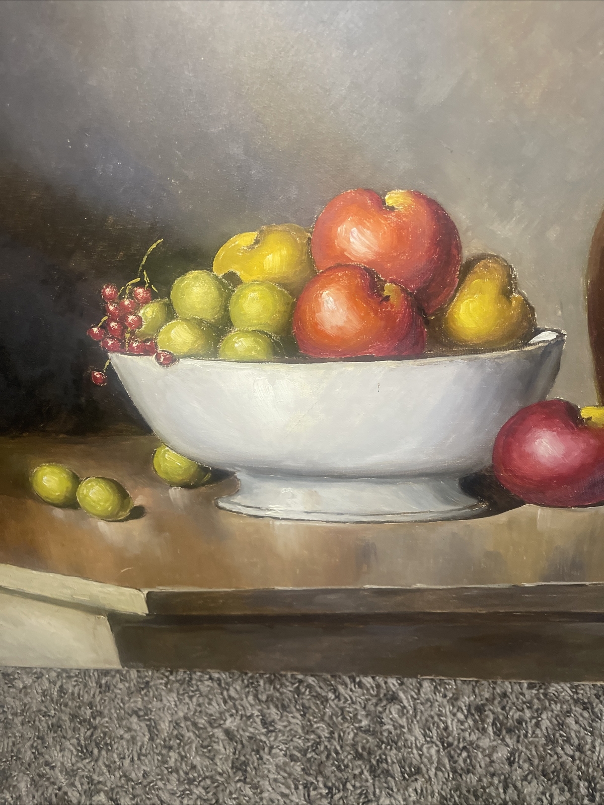 Painting. Oil on Canvas. Signed by H. Lerand. Fruits, Still Life. | eBay
