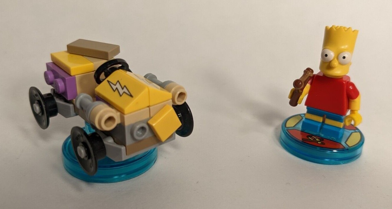 Lego Dimensions Bart Simpson Fun Pack 71211 - Complete | eBay