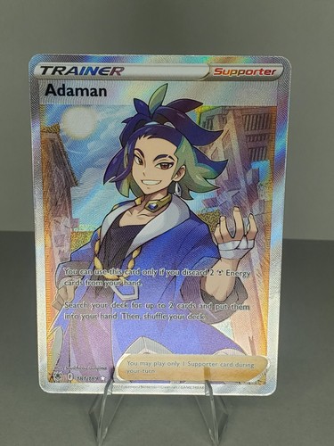 Pokemon Card Adaman (Full Art) 181/189 Swsh10: Astral Radiance Holo | eBay