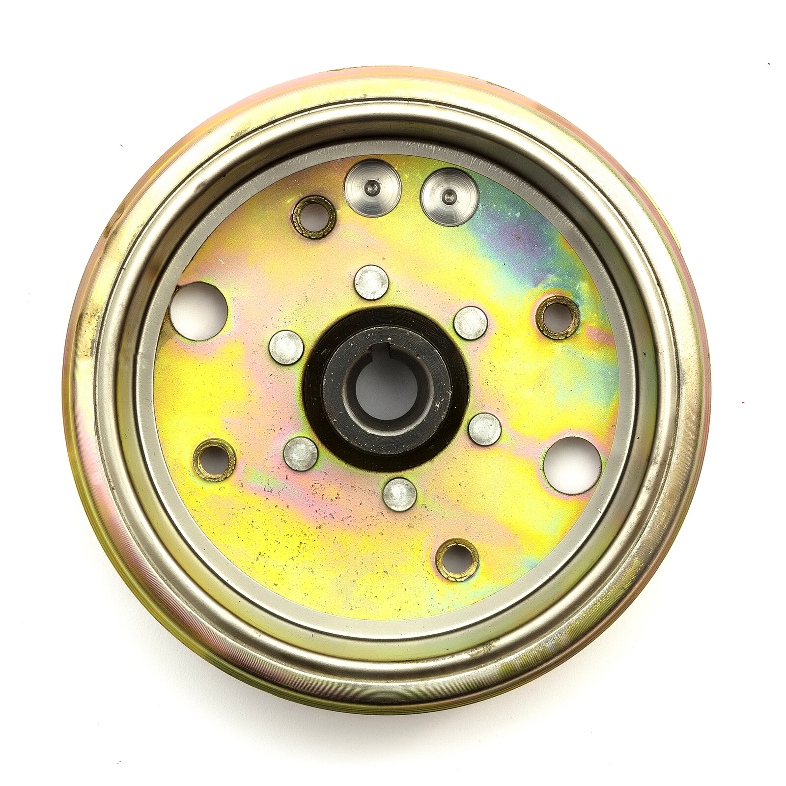 Flywheel Chinese Scooter 4 Stroke 49cc 50cc 139QMA / 139QMB Stator Fly ...