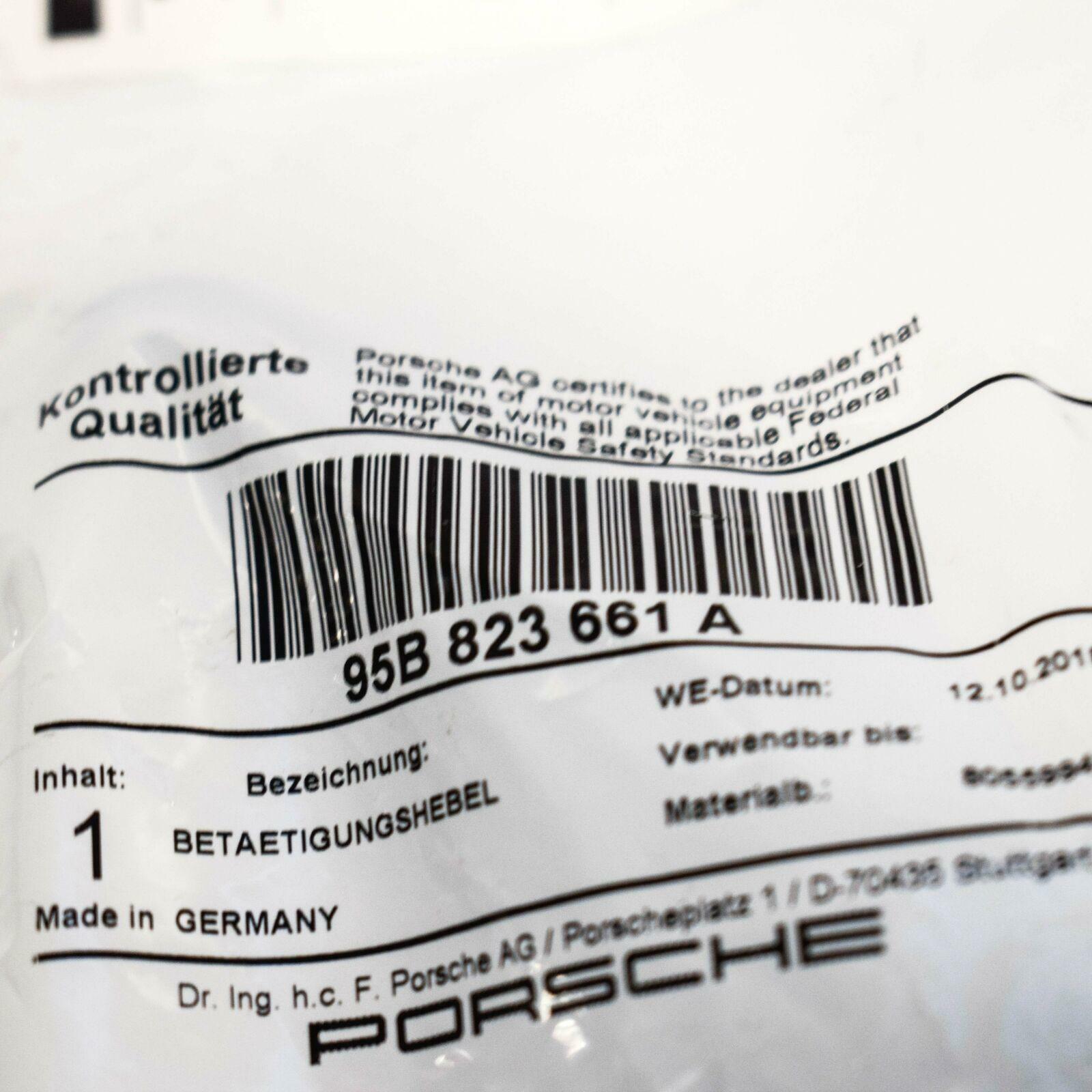 Porsche Macan 95b Bonnet Actuating Release Lever 95B823661A Genuine for ...