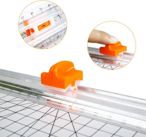 Firbon Paper Cutter Replacement Blade with Automatic Security 1-orange ...