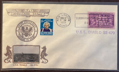 USS Toro SS-479 with Crosby cachet, 11/12/53 New London, CT cancel | eBay