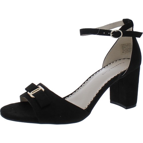 Charter Club Womens Black Faux Suede Pumps Shoes 6.5 Medium (B,M) BHFO ...