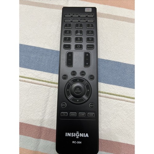 Original Insignia RC-304 Remote Control NSL32Q09 NSL47Q0910A NSL19Q10A ...