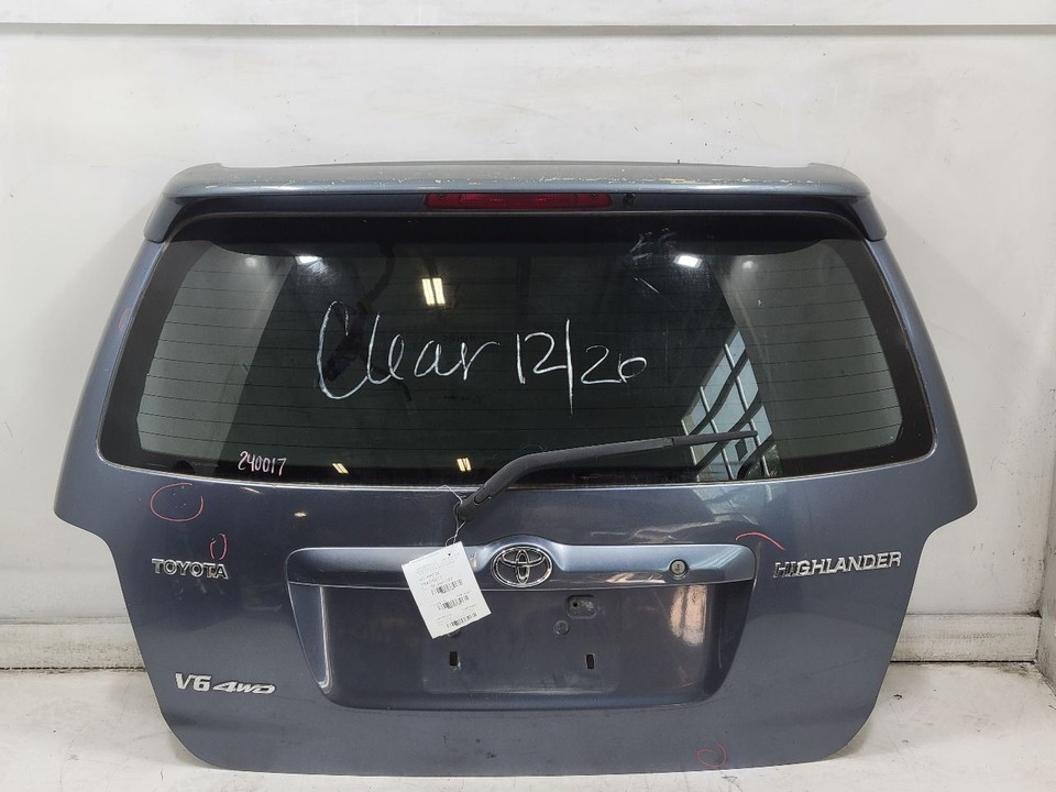 2001-2007 Toyota Highlander Trunk Tailgate Hatch Liftgate - Grayish Blu ...