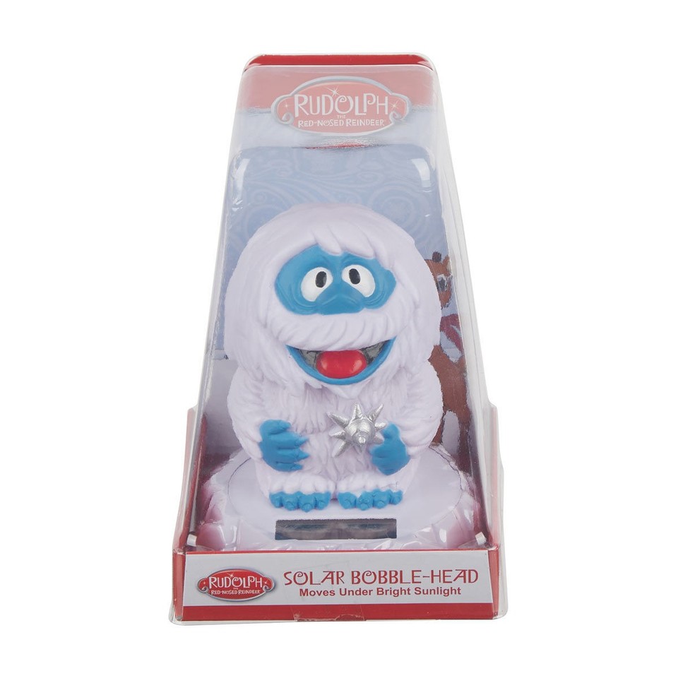 Christmas Solar BOBBLE HEAD Rudolph The Red Nosed Reindeer The Grinch ...