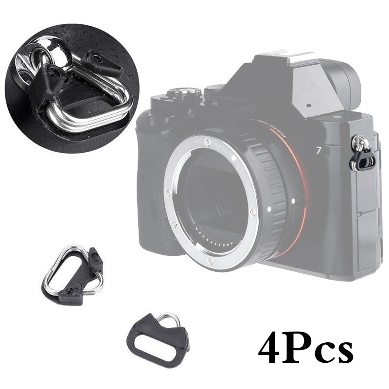 4pcs Triangular Rings Mounting Holder Bracket For Camera Back Belt ...