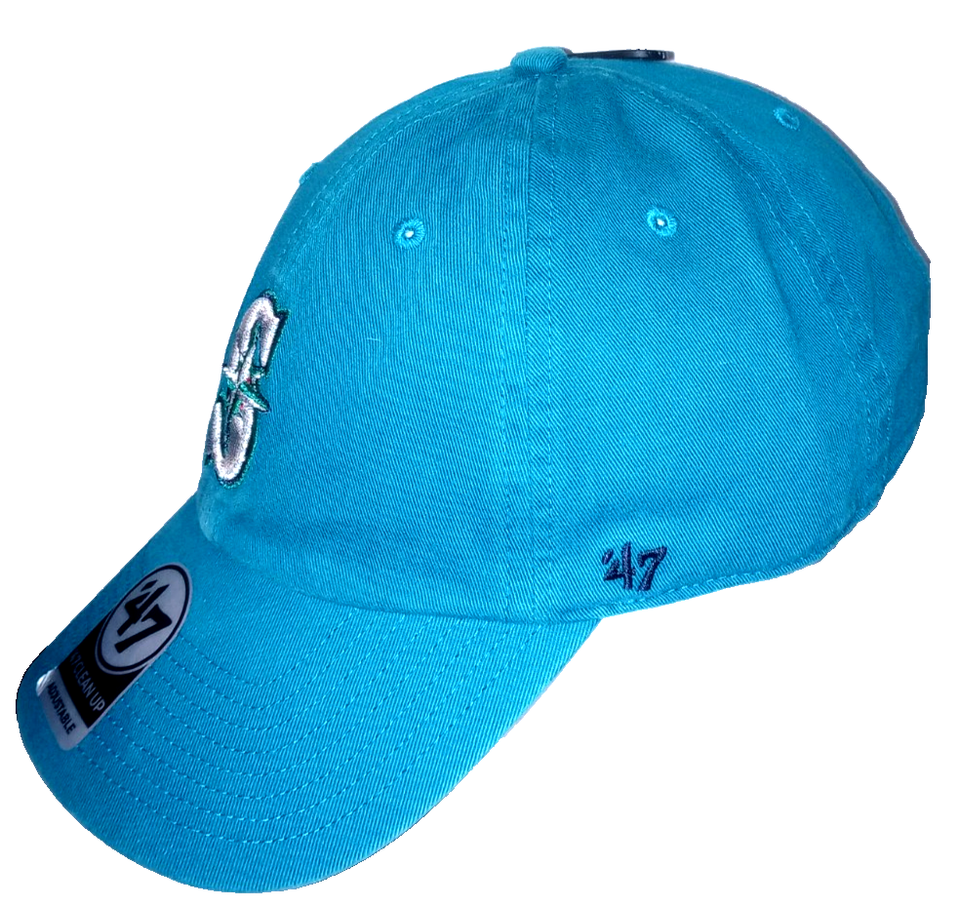 Seattle Mariners MLB Cap / Hat - Adjustable Strap Back - '47 Brand ...