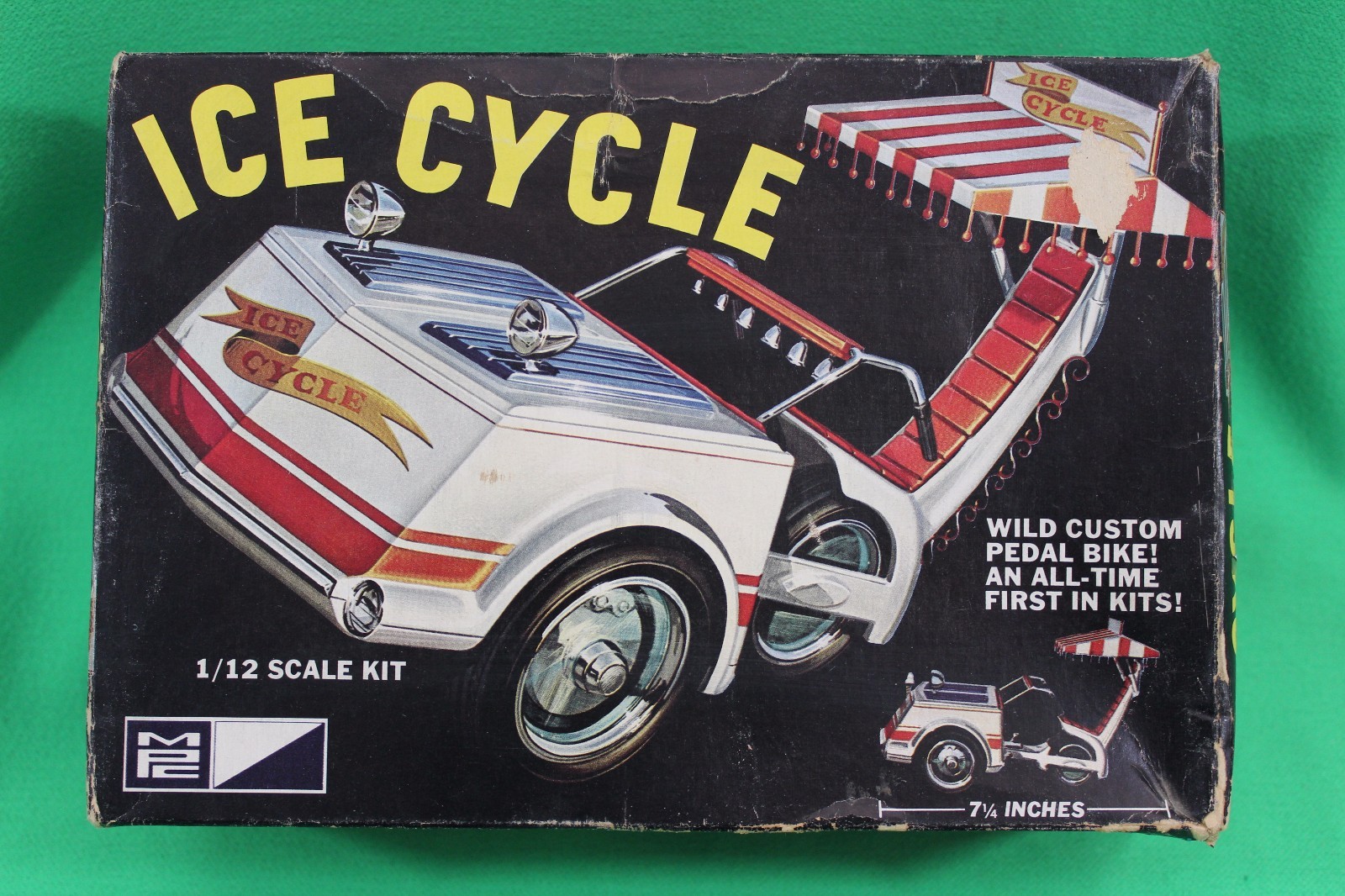 VTG MPC Ice Cycle 1/12 Scale Model Original Empty Box ONLY | eBay