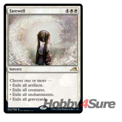 Farewell M/NM Magic: The Gathering MTG Kamigawa: Neon Dynasty | eBay
