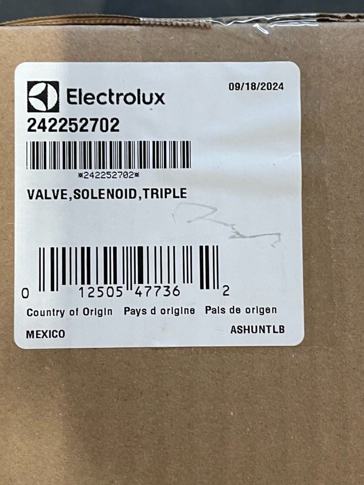 Frigidaire NEW OEM Refrigerator Water Valve for Electrolux 242252702 | eBay