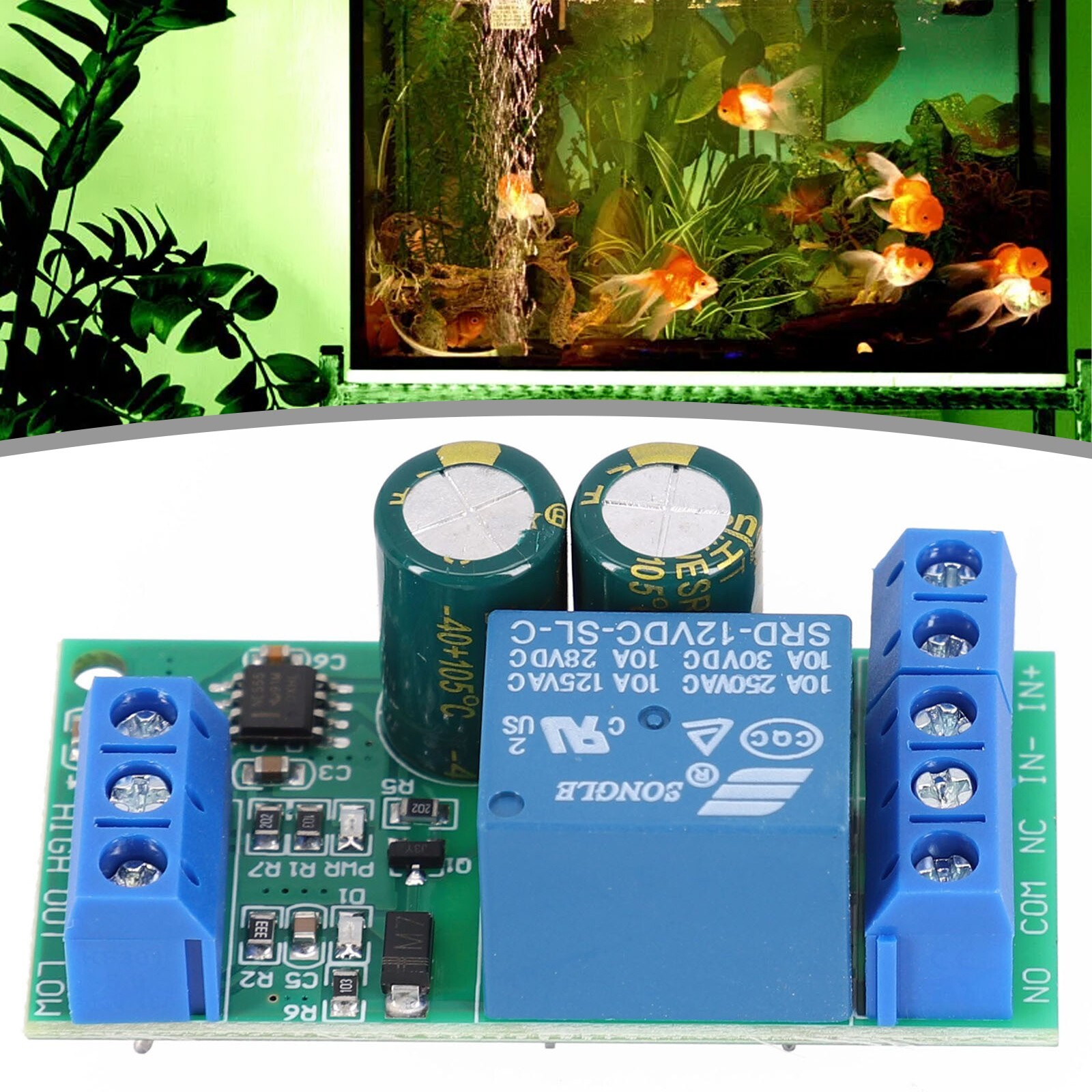 High Quality Water Level Controller Solenoid Valve Control Relay Board ...