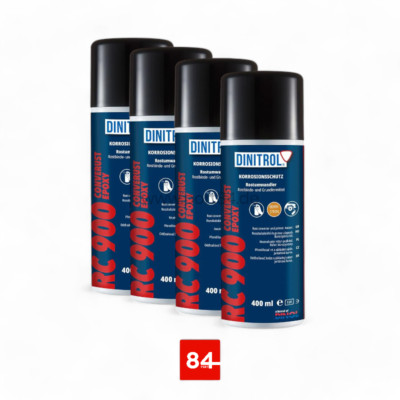 4x DINITROL RC900, 400ml Spray Rust Converter over Paintable | eBay