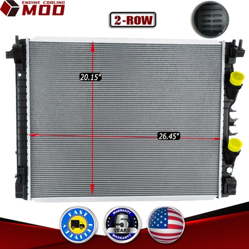 Water Radiator Fit Maserati Levante Ghibli Quattroporte 2014-2020 ...