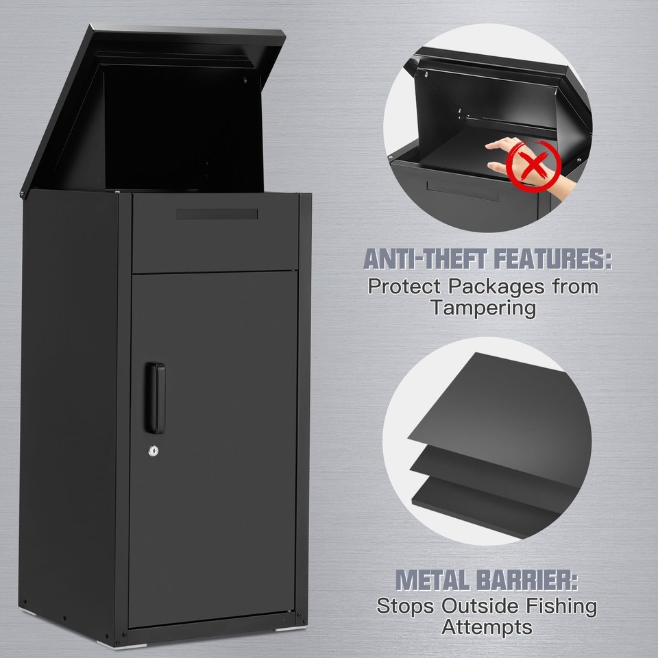 Danrelax Express Delivery Boxes for Outside, Envelope Slot and Lockable ...