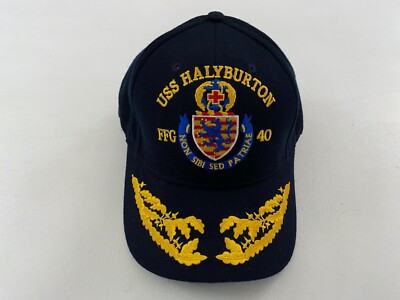USS HALYBURTON FFG 40 The Corps US Navy Baseball Cap One Size #1 | eBay