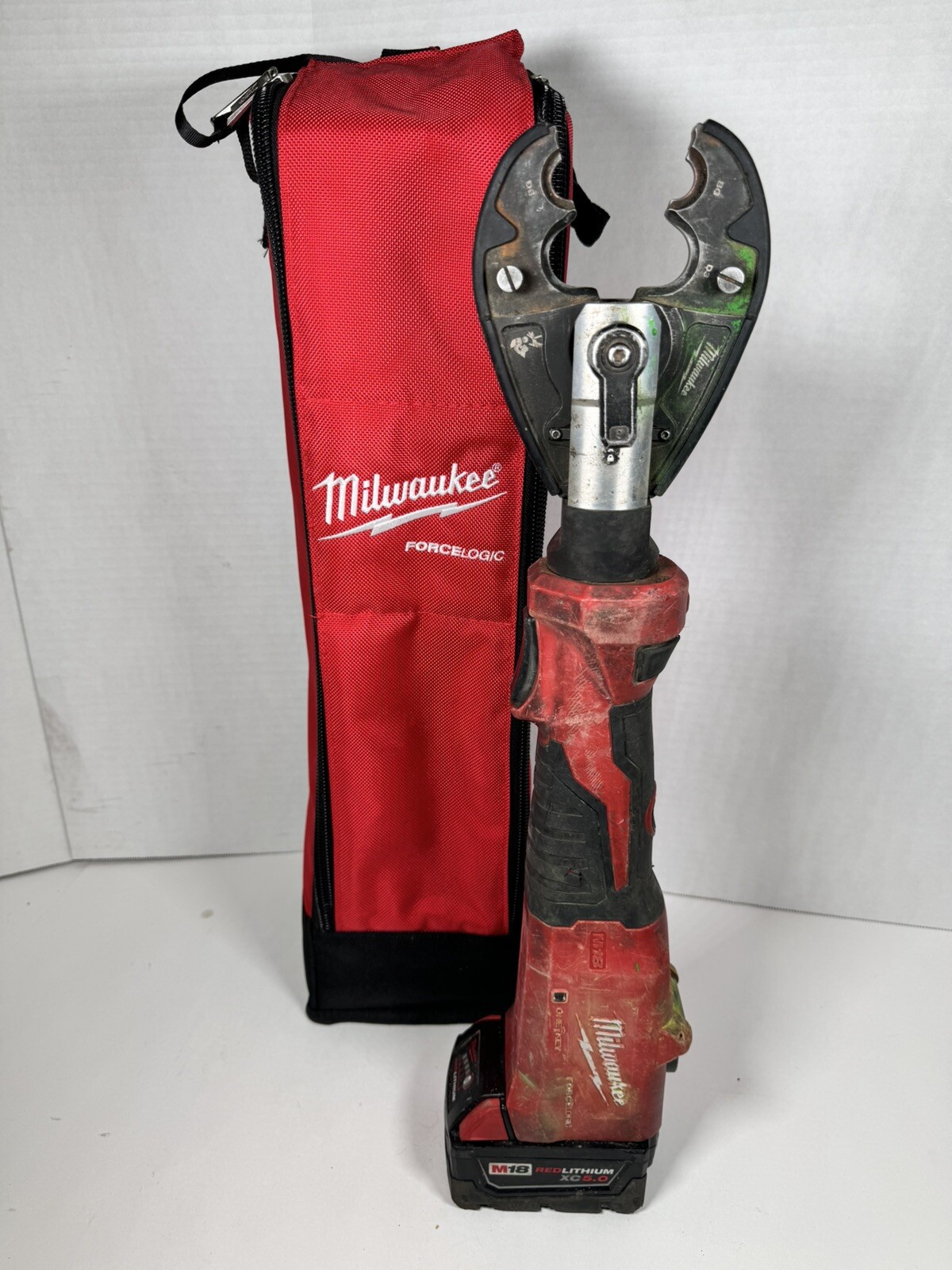 MILWAUKEE 2978-20 M18 FORCE LOGIC 6 TON CRIMPER W 4916BGD3 JAWS | eBay