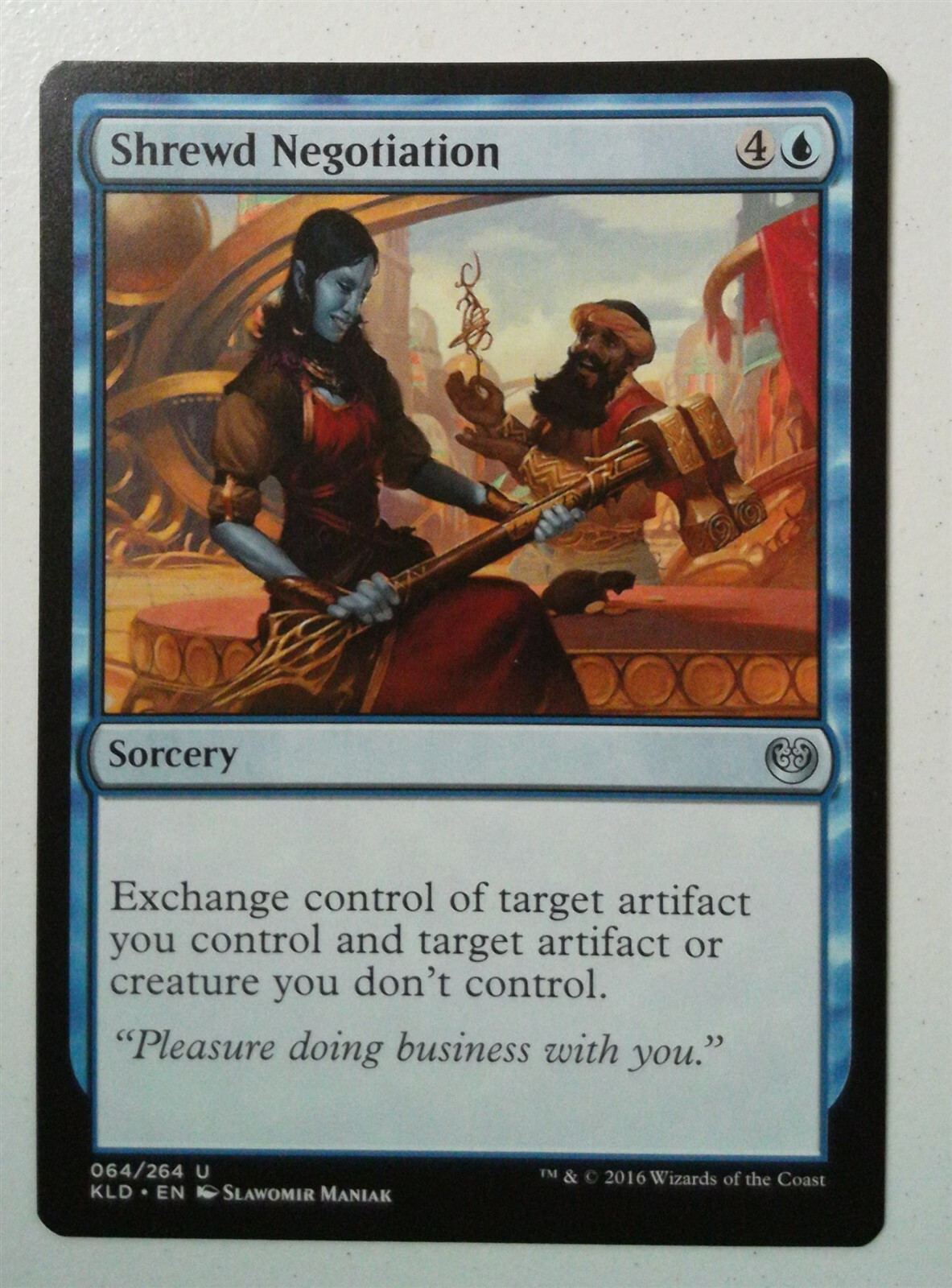 Shrewd Negotiation *PLAYSET* Magic MtG x4 Kaladesh | eBay