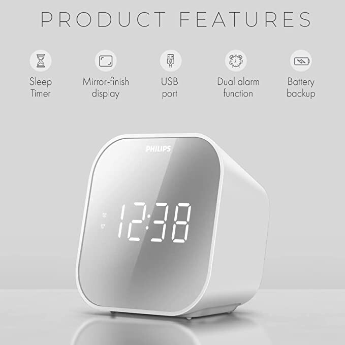 Modern Alarm Clock Radio