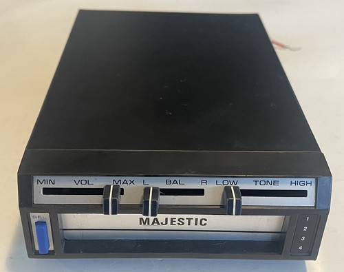 Vintage Majestic Car 8 Track Player, Excellent | eBay
