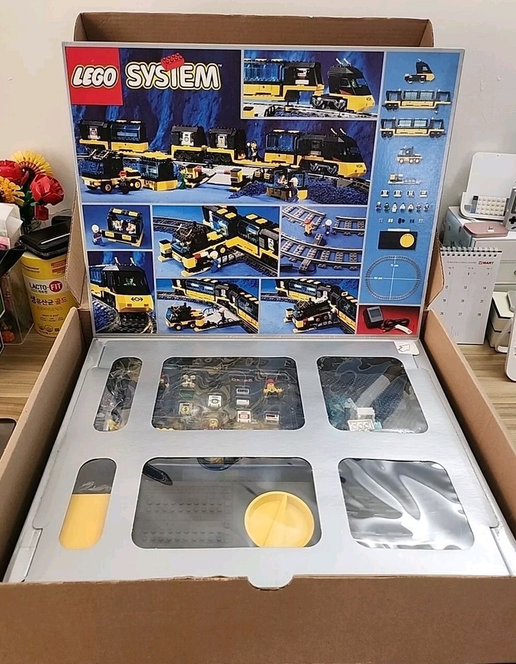 LEGO 1996 System 9v Train Set 4559 Cargo Railway New | eBay