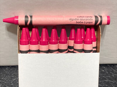 (16) Crayola Crayons (cotton candy) BULK | eBay