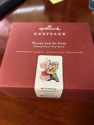 Hallmark Woody and Bo Peep Toy Story Ornament Precious Moments ...