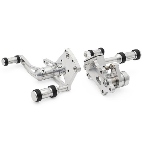 For Harley Polished Forward Controls Foot Pegs Softail FXST FXSTC FXSTD ...