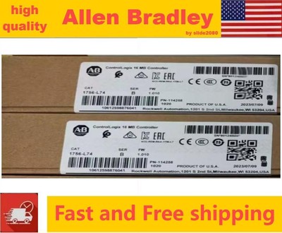 New Sealed AB 1756-L74 / B 16M Controller ControlLogix 5574 Processor ...