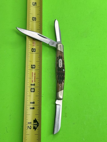 Buck 373 Trio Wood Handle Folding Pocket Knife #655 | eBay