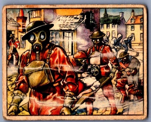 1939 V276 O-Pee-Chee Fighting Forces #6 Gas Raid Rescue Squad | eBay