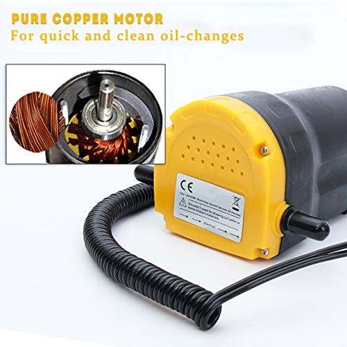 Oil Pump, 12V 60W Oil Extractor, Transfer Pump for Oil Change, Electric ...