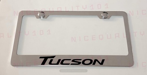 Tucson Stainless Steel Chrome Finished License Plate Frame Holder | eBay