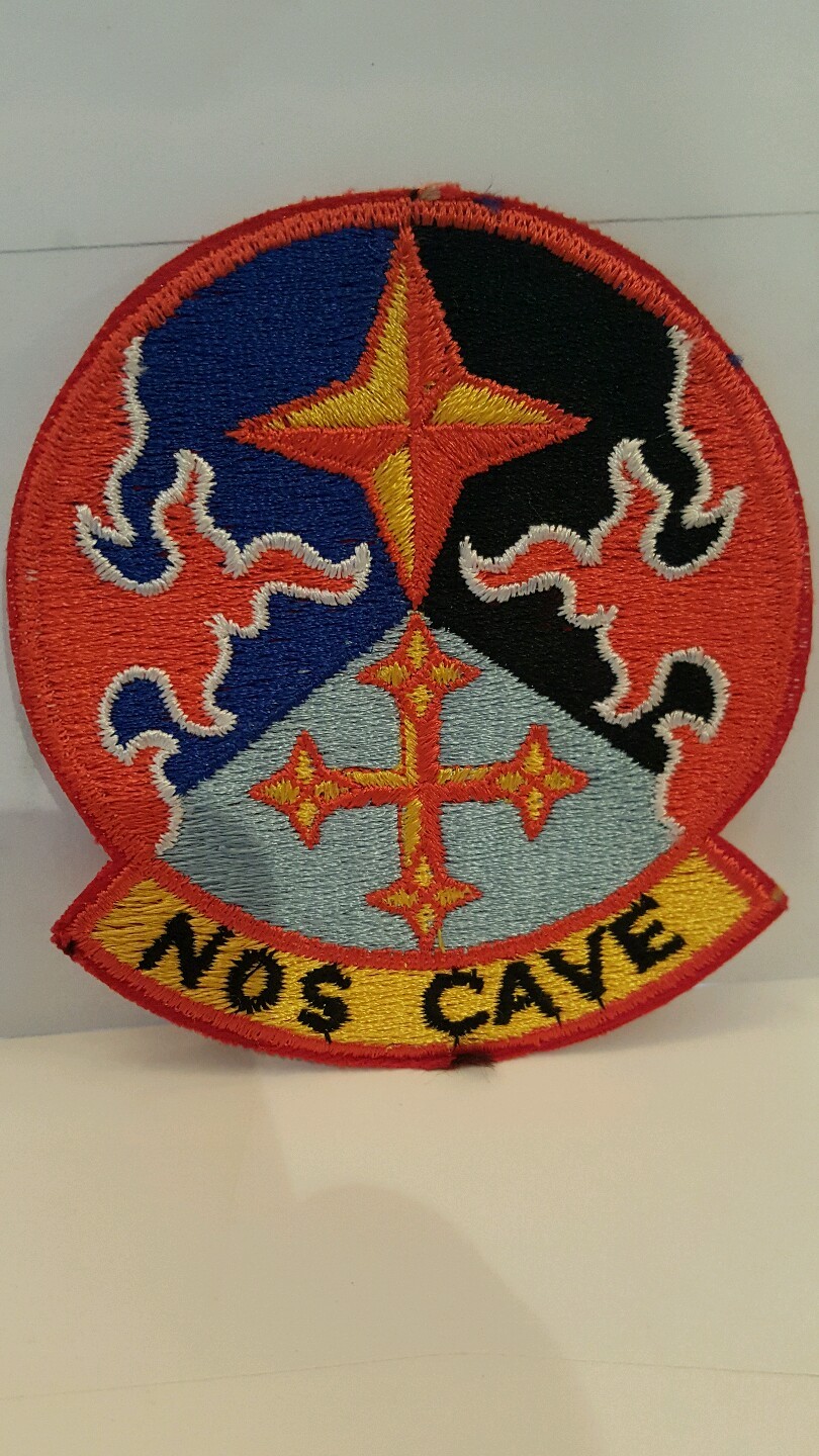 416th Airborne Missile Maintenance Squadron "NOS CAVE" Patch. Griffiths ...