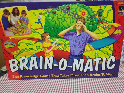 Vintage 1998 Brain-O-Matic Electronic Knowledge (Trivia) Board Game ...