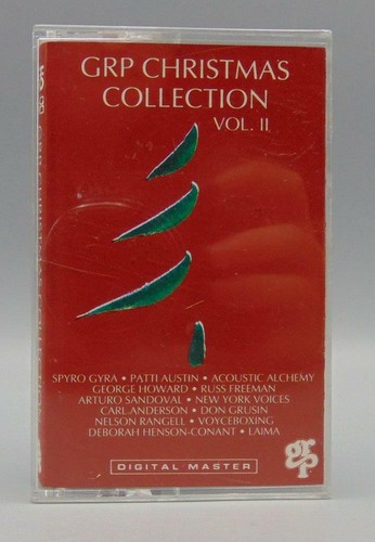 GRP Christmas Collection Vol. II (Audio Cassette, 1991, GRP) GRC 9650 ...
