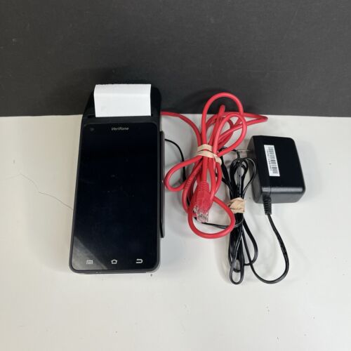 Verifone Model T650c Credit Card Machine w/ Power Adapter & Ethernet ...