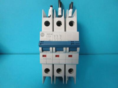 ALLEN BRADLEY 1489-M C 0.5A 3 POLE 1489-M3C005 SER D 400V CIRCUIT ...