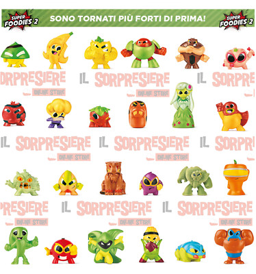 Super Foodies 2 - Figures of your choice - Esselunga Italy 2020 | eBay