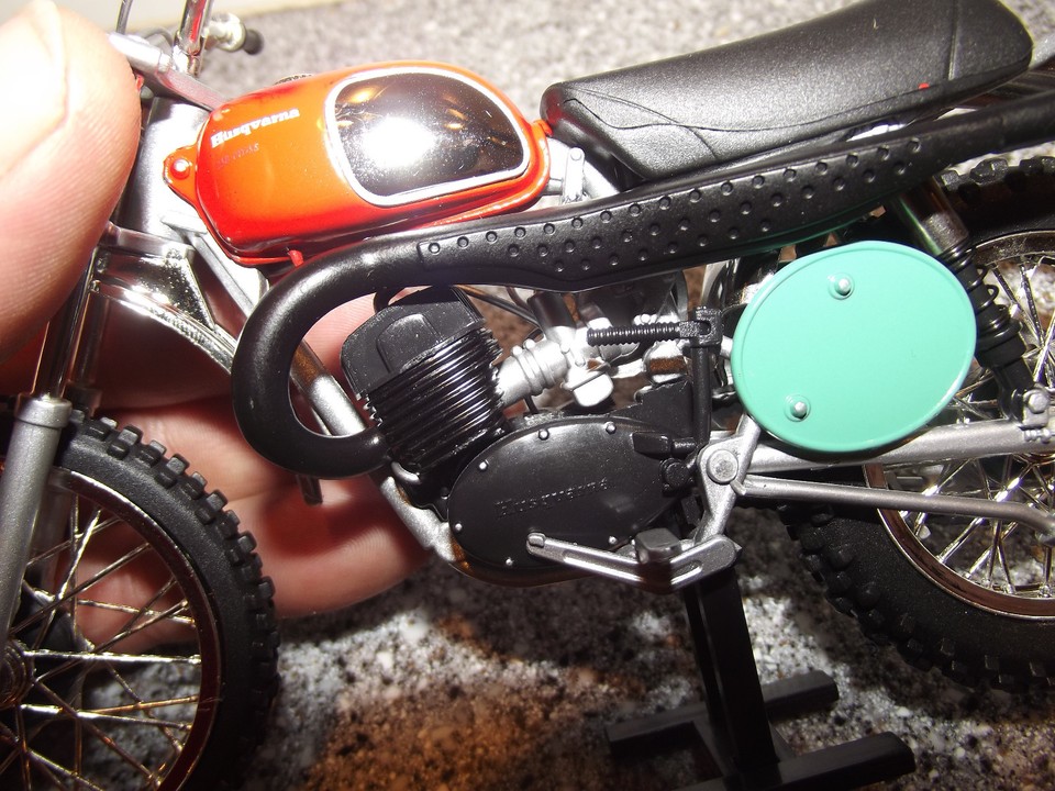 TORSTEN HALLMAN 1:12 HUSQVARNA HUSKY 250 CROSS VINTAGE MOTOCROSS MODEL ...