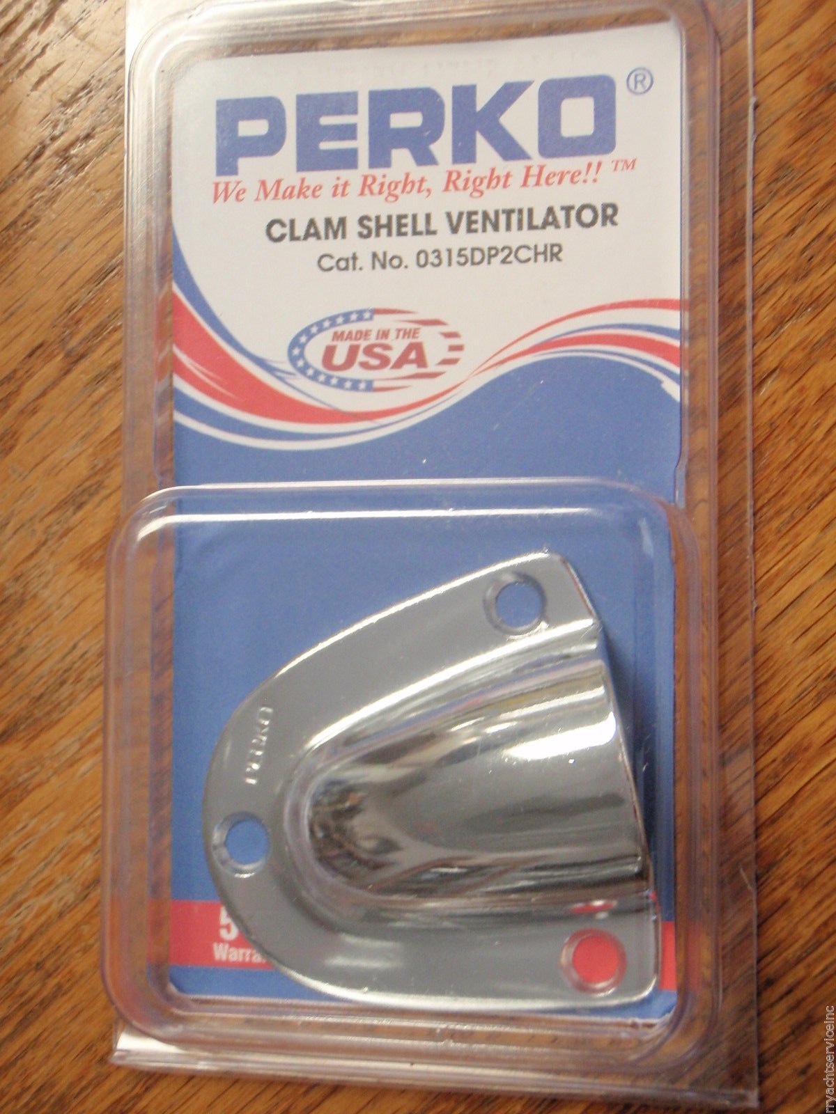 CLAM SHELL PERKO 0315DP2CHR STS STAINLESS RIGGING COVER ANTENNA ...