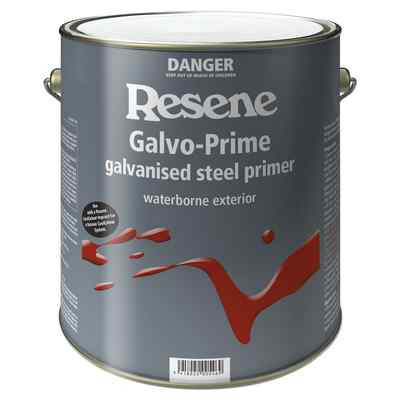Resene GALVO PRIME Galvanised Steel Primer Waterborne Exterior, 1L or ...