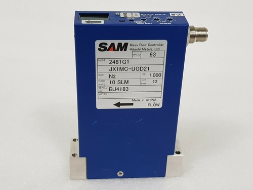 SAM FANTAS 2481G1 JX1MC-UGD21 MASS FLOW CONTROLLER N2,10SLM FREE SHIP ...